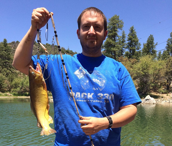 Anglers enjoy catching native Gila trout stocked at Goldwater for ...