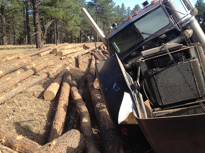 Logging trucks, I-40 accidents keep Williams responders hopping in ...