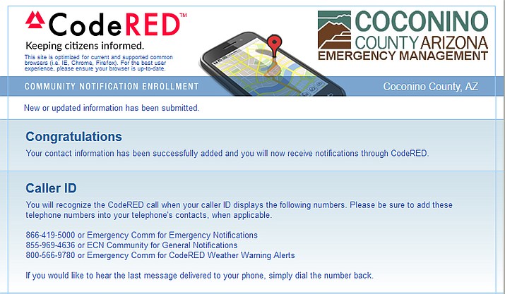 Editorial: Signing up for CodeRED emergency notifications can save ... Editorial: Signing up for CodeRED emergency notifications can save ...