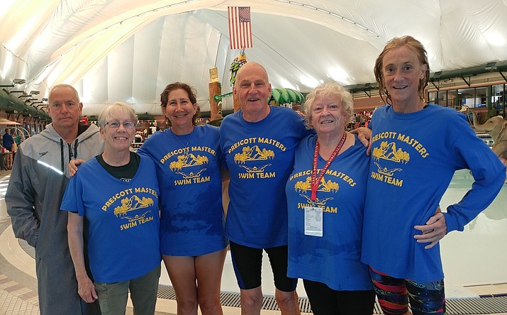 Prescott Masters Swim Team Wins Big At Senior Games The Daily Courier Prescott Az