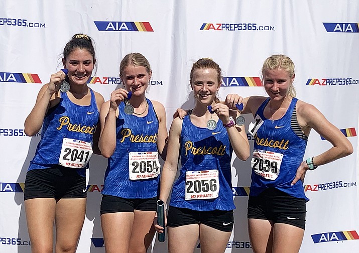 Prescott’s 4x800 girls relay team captures D-III state title with ...