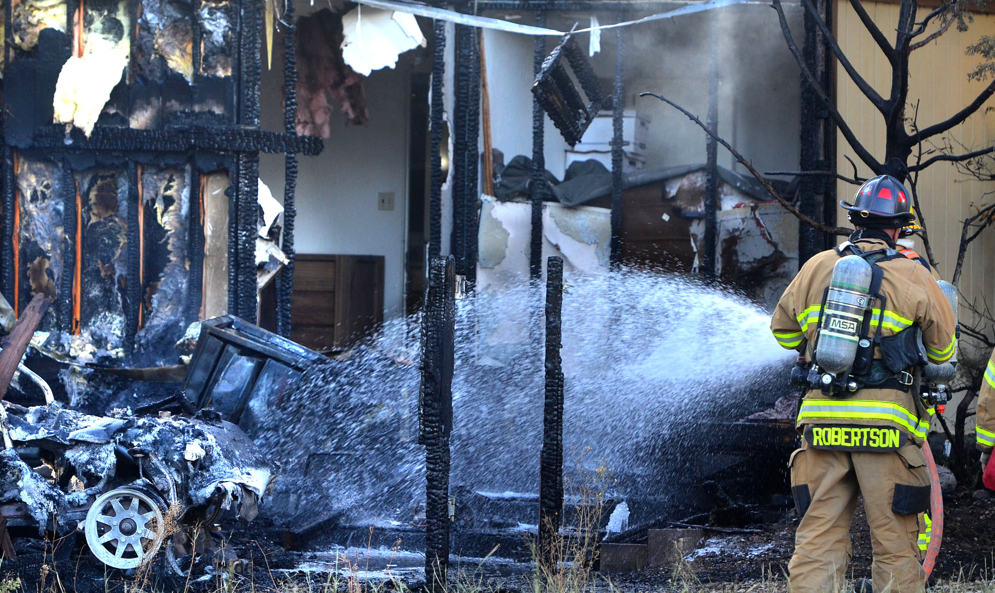 Oak Creek Valley home suffers severe damage in fire | The Verde ... Oak Creek Valley home suffers severe damage in fire | The Verde ...